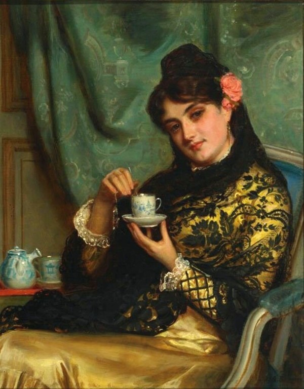 John Bagnold Burgess 1829 1897 Spanish Beauty