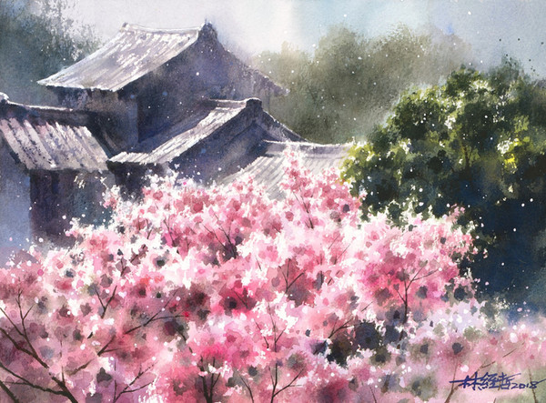 LIN CHING CHE WATERCOLOR