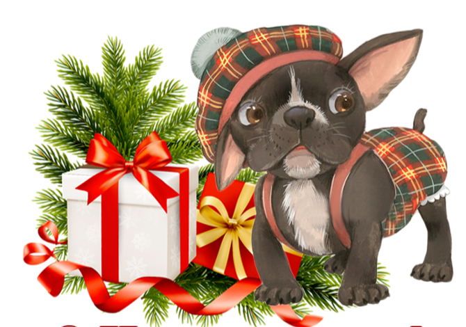 DOGS CHRISTMAS CARDS